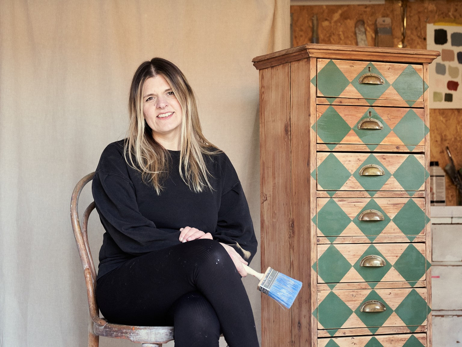 Farrow & Ball x Vinterior Collaboration: Upcycled Furniture Collection ...