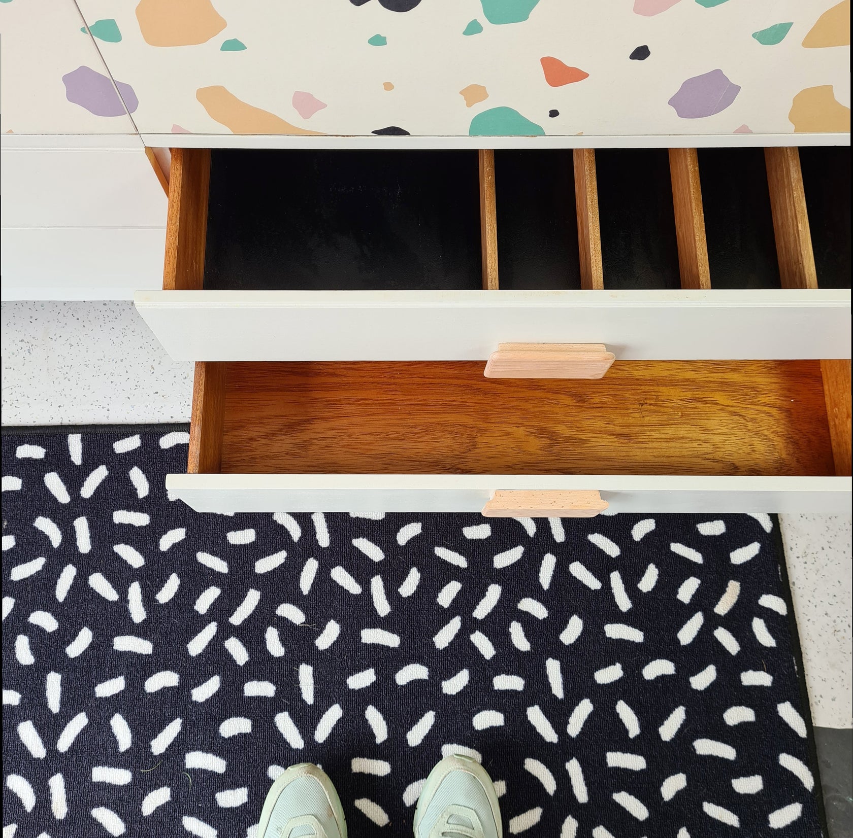 The Elvis Mid Century Memphis Big Sideboard – Chloe Kempster