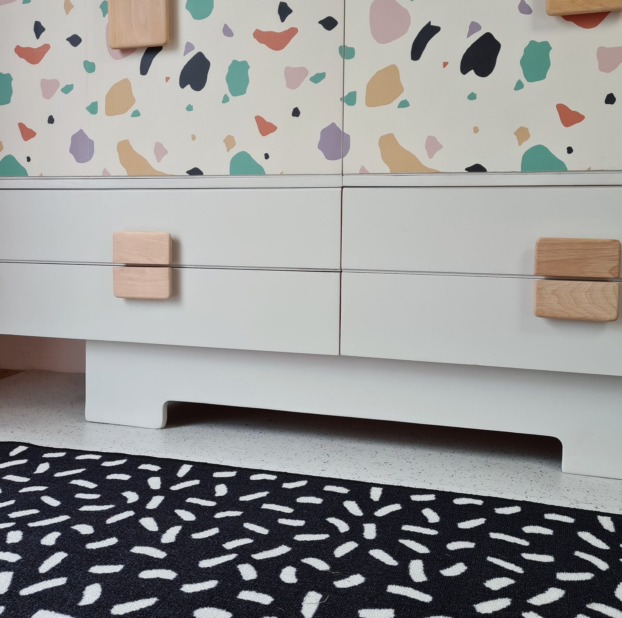 The Elvis Mid Century Memphis Big Sideboard – Chloe Kempster